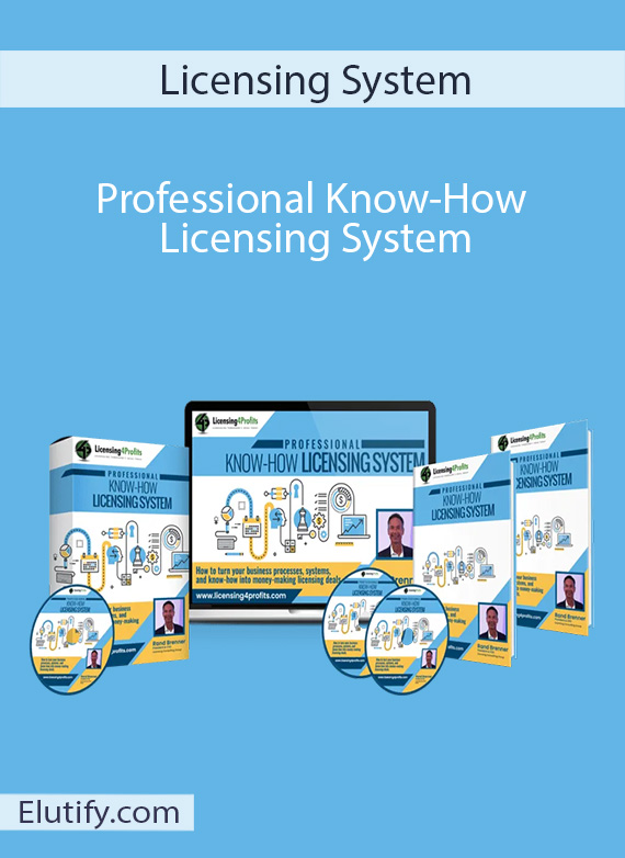 Professional Know-How Licensing System | Download Top Courses to Learn ...